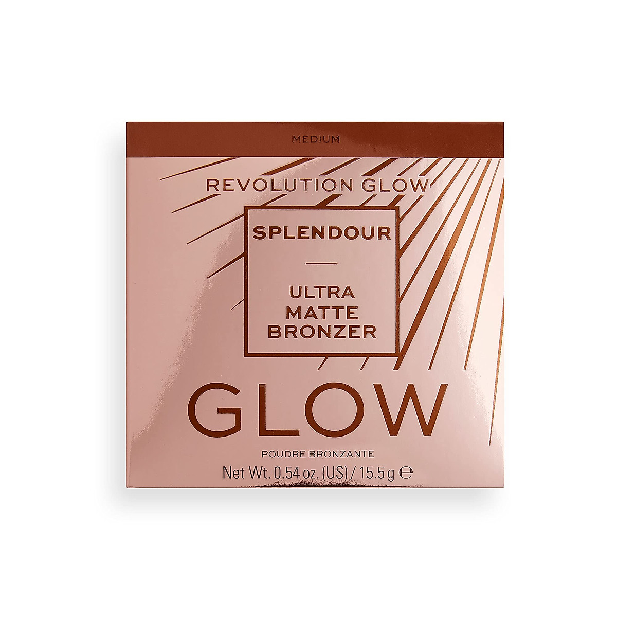 Revolution Splendor Matte Bronzer Powder, Contour Makeup For Bronzing, Vegan & Cruelty-Free, Medium