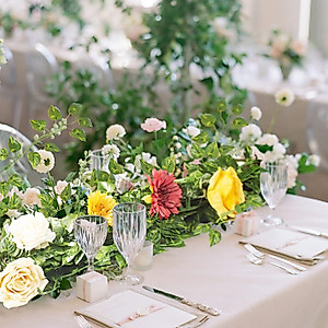 AITISOR 24 Pack 173ft Artificial Ivy Vines Fake Garland Leaves Plants Hanging Greenery Garland for Bedroom Wedding Party Garden Wall Decoration