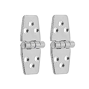 Heavy Duty Gate Hinges 2pcs Heavy Duty Door Hinge Stainless Steel Door Hinges Concealed Hinge Furniture Hinges Spring Door Closer Silver Spring Hinges
