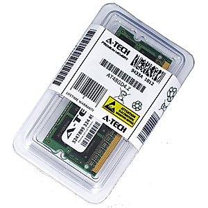 A-Tech 4GB STICK For Toshiba Satellite P Series P745-S4217 P745-S4250 P745-S4320 P745-S4360 P745-S4380 P745-SP4160M P750/02L P750/02Q P750/02R P750/0. SO-DIMM DDR3 NON-ECC PC3-10600 1333MHz RAM Memory