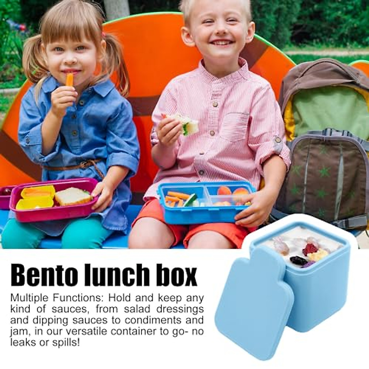 Salad Dressing Container Fits Omie Box | Silicone Sauce Dressing Containers With Lids | Dishwasher Safe Leakproof Portable Storage Container Ovenable For Dips, Jam, Salad Dressing, Sauce