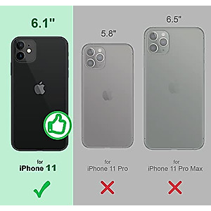 Silverback Designed for iPhone 11 Case Clear with Ring Kickstand, Protective Soft TPU Shock -Absorbing Bumper Shockproof Phone Case for Apple iPhone 11 6.1 inch -Clear