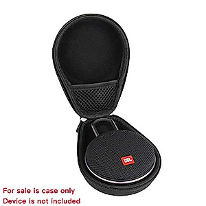 Hermitshell Travel Case Fits JBL Clip 3 Portable Waterproof Wireless Bluetooth Speaker (Black)