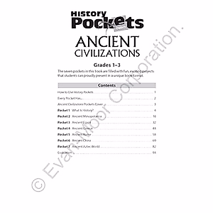 History Pockets: Ancient Civilizations, Grades 1-3