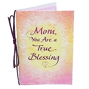 Blue Mountain Arts Mom Card—Mother’s Day, Christmas, Birthday, or Just to Let Your Mom Know How Much She Is Loved (Mom, You Are a True Blessing)