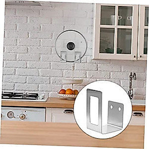 GANAZONO Pan Lid Holder 4pcs Lid Rack Shelves Brackets Macrame Shelf Wall Hanging Cutting Board Holder Stand Pan Covers Stand Lid Drying Racks Chopping Board Stand Pot Lid Storage Rack