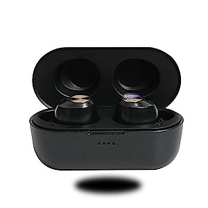 Summonerbuds NABI Black Bluetooth 5.0 True Wireless Earbuds IPX5 Waterproof, in-Ear Earphones with Microphone, Wireless Chargable