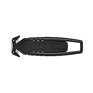 Martor 150001 SECUMAX Concealed Blade Safety Knife, Standard, Black