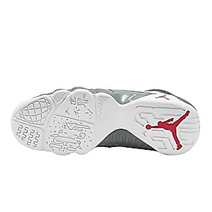 Jordan Air Jordan 9 Retro (Big Kid) White/Fire Red/Cool Grey 4 Big Kid M