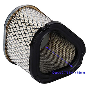 HIFROM 12 083 10-S Air Filter Pre Filter Replacement for Kohler with Pre Filter 1208310-S Command Pro CV11-CV16 CV460-CV493 Lawn Mower (Pack of 1)