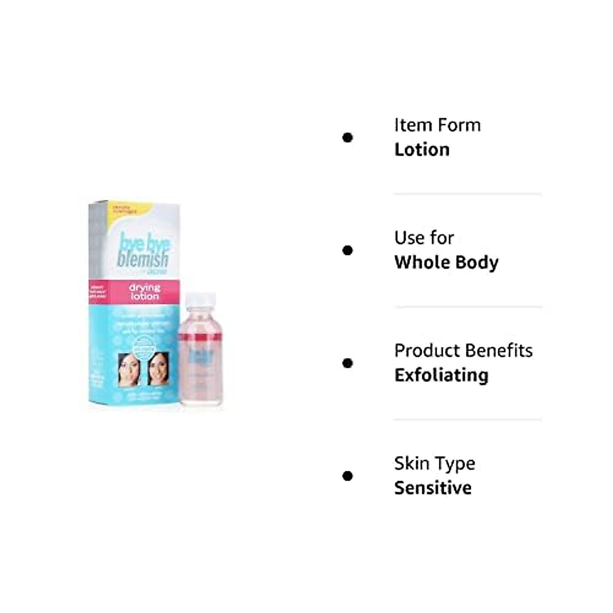 Bye Bye Blemish for Acne Drying Lotion 1 oz