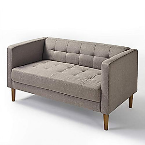 ZINUS Pascal Loveseat Sofa / Tool-Free, Easy Assembly, Oatmeal