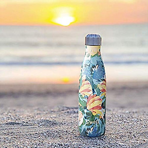 S'well Stainless Steel Bottle-17 Fl Oz-Eden-Triple-​ Layered Vacuum-Insulated Containers Keeps Drinks Cold for 41 Hours and Hot for 18-with No Condensation-BPA Free Water Bottle, 17oz