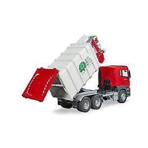 Bruder Man Tgs Side Loading Garbage Truck Vehicles-Toys