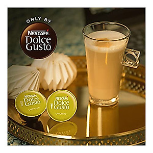 NESCAFÃƒâ€° Dolce Gusto Coffee Capsules Cappuccino, 16 Count (Pack of 3)
