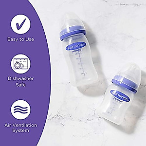 Lansinoh mOmma Breastmilk Feeding Bottle with NaturalWave Nipple, 8 Ounce, BPA