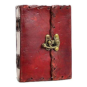 AzureGreen - Small 1842 Poetry Leather Blank Book