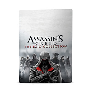 Head Case Designs Officially Licensed Assassin's Creed Cover Art Brotherhood Graphics Matte Vinyl Faceplate Sticker Gaming Skin Decal Cover Compatible With Sony PlayStation 5 PS5 Disc Edition Console