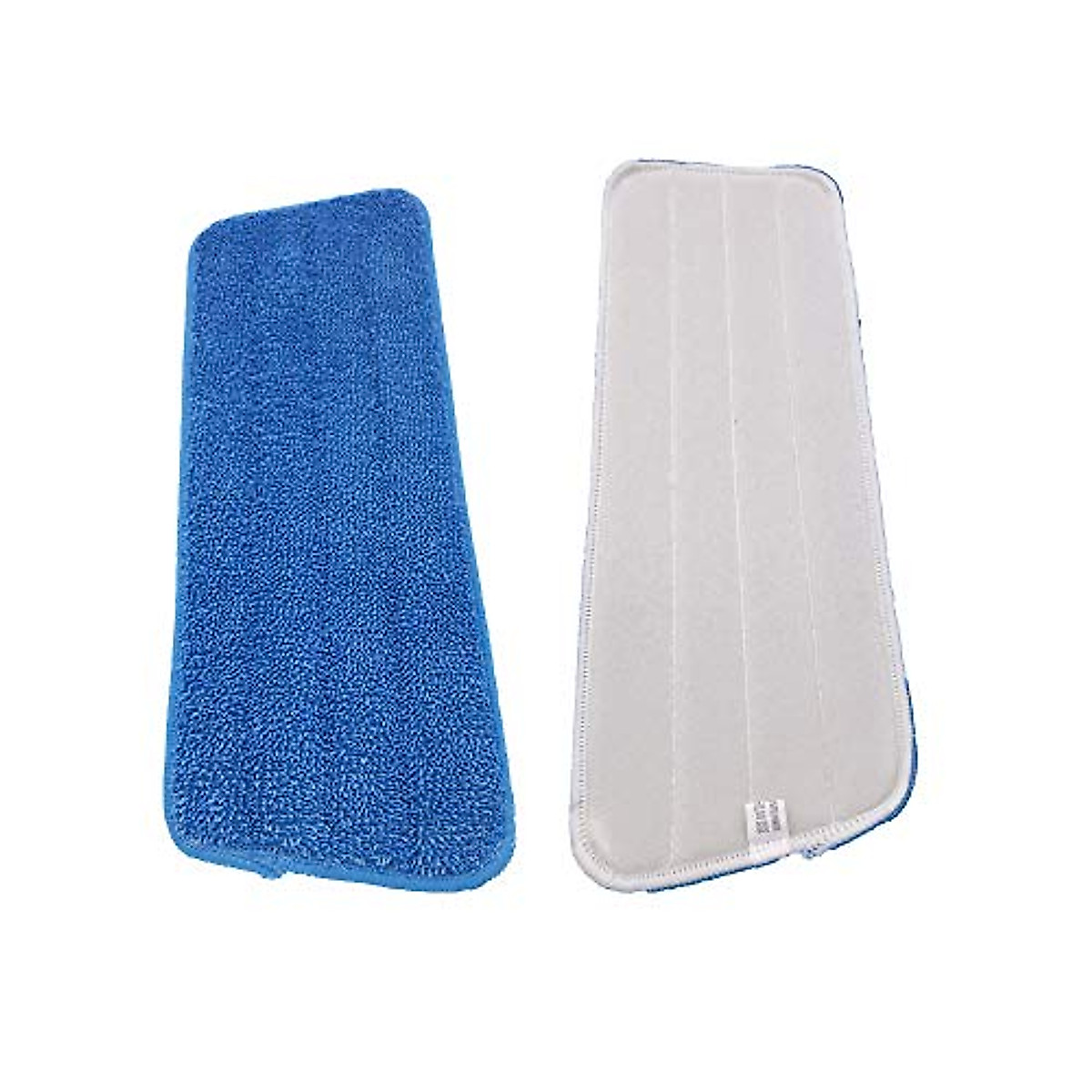 Microfiber Spray Mop Replacement Heads for Wet/Dry Mops Compatible with Bona Floor Care System 3 Pack (Blue)