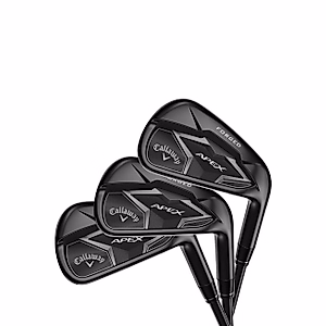 Callaway Golf 2019 Apex Smoke (Set of 7 Clubs: 4-9, PW, Left Hand, Steel, Regular Flex)