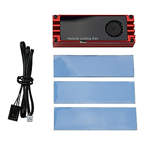 Desktop Hard Disk Radiator m.2 Solid State with Fan Turbine air Cooling