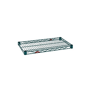 METRO Super Erecta 1424NK3 Industrial Wire Shelf, Metroseal Green Epoxy, 14" x 24"
