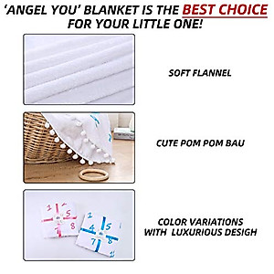 Baby Milestone Blanket for Baby Boy/Monthly Blanket (XL) with Wooden Ring. Personalized Thick Soft Round Blanket for Baby Boy/Newborn/Pregnancy Photography/Growth Tracking