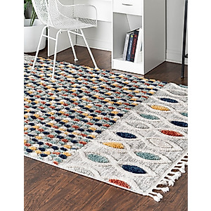 Rugs.com Cherokee Collection Rug – 2' x 3' Multi High Rug Perfect for Entryways, Kitchens, Breakfast Nooks, Accent Pieces