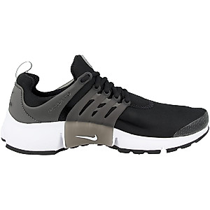 NIKE Men's AIR Presto Sneaker, Black White, 7