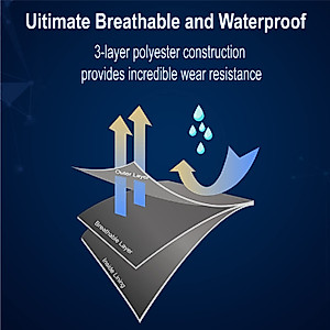 HotSrace Waders for Men, Fishing Waders for Women,3-Ply Nylon,Waterproof for Hunting, Lightweight Waders