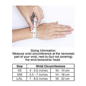 Bullseye Wrist Band – Wrist Brace for Ulnar Sided Wrist Pain, TFCC Tear, Pinky Side Wrist Pain, DRUJ Instability, Repetitive Use Injury – Size S/M