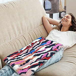 Pasonio Electric Heating Pad for Back Pain Relief and Shoulder/Neck/Knee/Leg Cramps - 12 Heating Levels- Heat Pad with Moist & Dry Heat Therapy - Hot Heated Pad - (XL 12"x24" Camouflage) - MCR