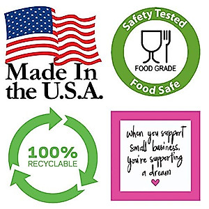 100 Clear Treat & Favor Bags | Twist Ties Included | Great For Cake Pops, Candy, Gifts, Wedding or Party Favors | Food Safe Plastic | Stronger Than Cellophane | 1.5 Mils Thickness | 4" x 6"