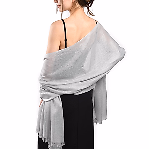 FURTALK Womens Sparkling Shawls and Wraps For Evening Party Bridal Wedding Formal Dresses
