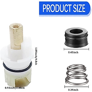 RP25513 faucet stem repaire kit for the leakage valve of kitchen and toilet faucet(2 pair)
