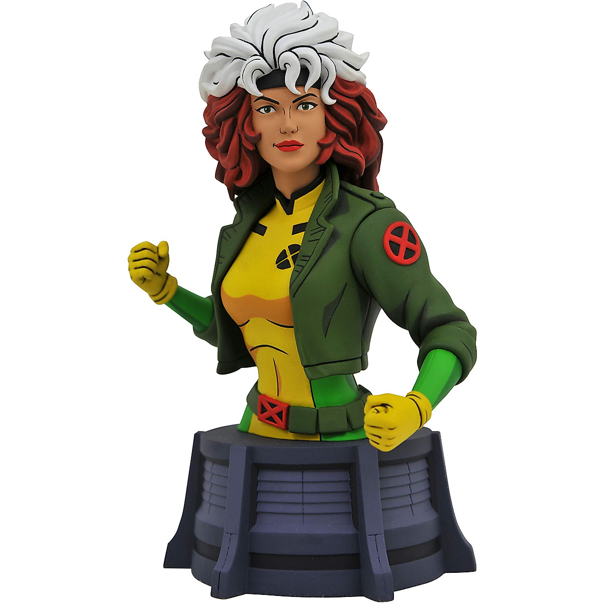 Diamond Select Toys Marvel Animated X-Men: Rogue Bust, 6 inches