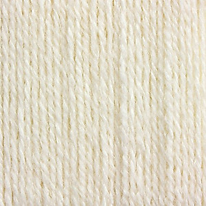 Bernat 16303535008 Baby Solid Yarn -Gauge - 1.7 oz - Antique White - Machine Wash & Dry for Crochet, Knitting & Crafting (Pack of 2)