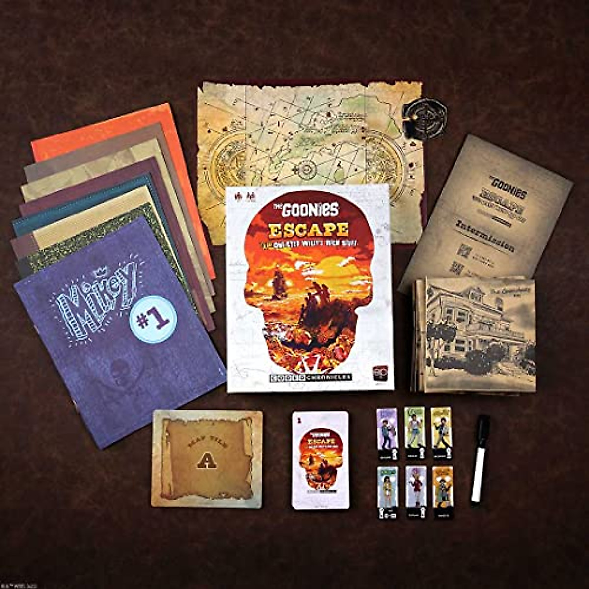 The Goonies: Escape with One-Eyed Willy’s Rich Stuff - A Coded Chronicles Game | Escape Room Game for Kids & Adults | Featuring Puzzles and Goonies Characters | Officially Licensed Escape Room Game