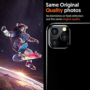 [2+2 Pack] Fotbor for iPhone 12 Pro Max Privacy Screen Protector [2 Pack] and Camera Lens Protector [2 Pack], [2X Anti-Spy] Easy Installation Shatterproof 9H Tempered Glass Film for Apple iPhone 12 Pro Max 6.7" 5G (Privacy)