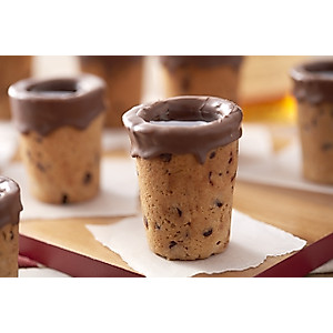 Wilton Cookie Shot Glass, 6-Cavity - Bake Perfect Sweet Shooters with this 6-Cup Cookie Shot Glass Pan, Non-Stick Round Pan Made of Steel