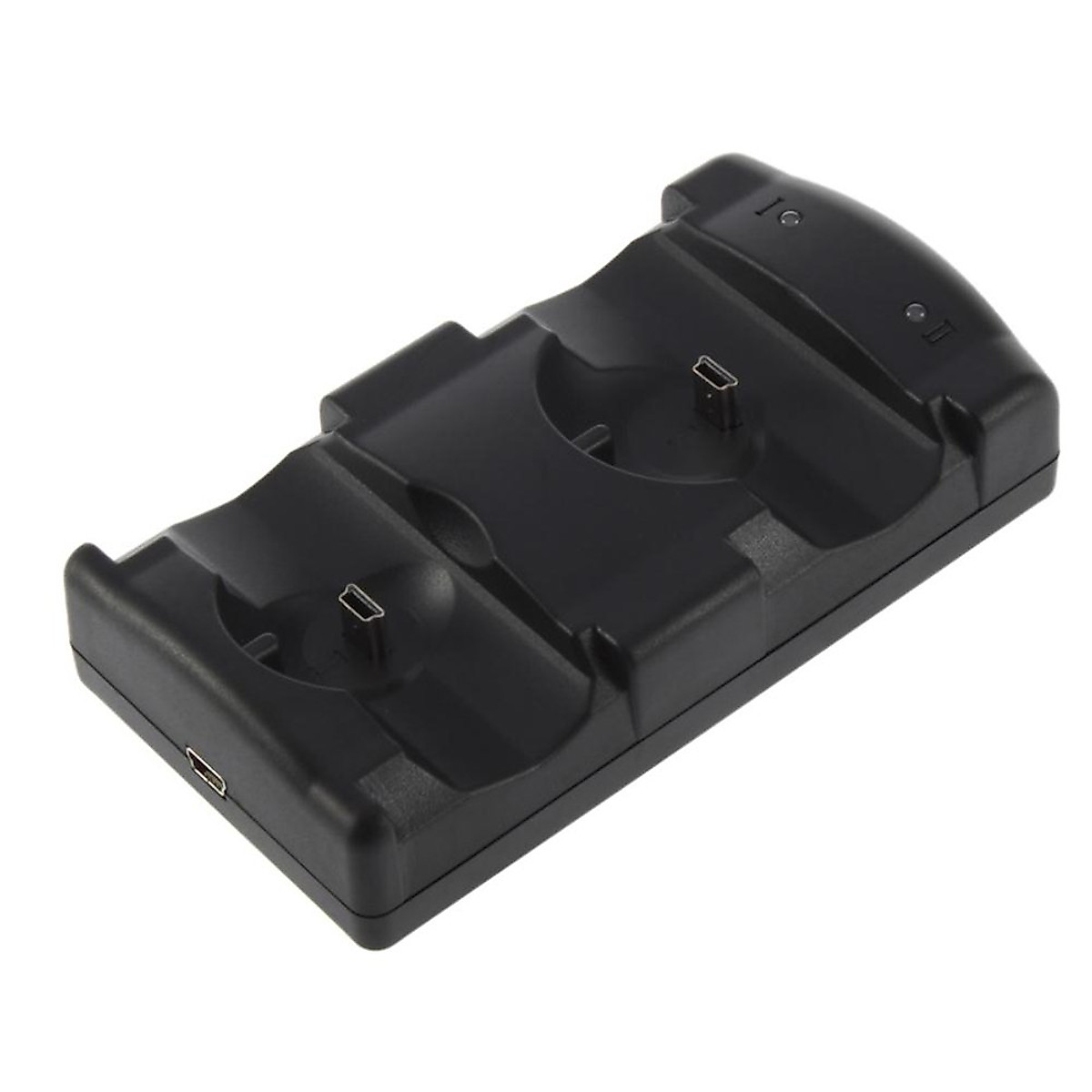Dual USB Charger Station Dock for PS3 Controller, Dual Charging Stand Docking Station for PS3 Move