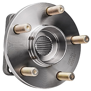 Detroit Axle - Front 2pc Wheel Bearing Hubs for 05-14 Subaru Outback Legacy, 2 Wheel Bearing and Hubs Assembly 2005 2006 2007 2008 2009 2010 2011 2012 2013 2014 Replacement