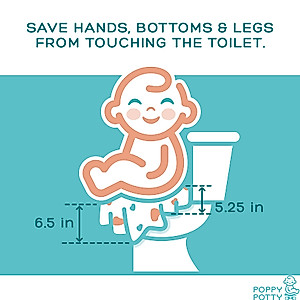 Logie & Gray Kids Disposable Toilet Seat Covers 20 Pack – Extra Large, Complete Hygienic Protection, Travel-Friendly, Disposable Plastic Toilet Seat Cover – Kid-Friendly Toilet Covers Disposable