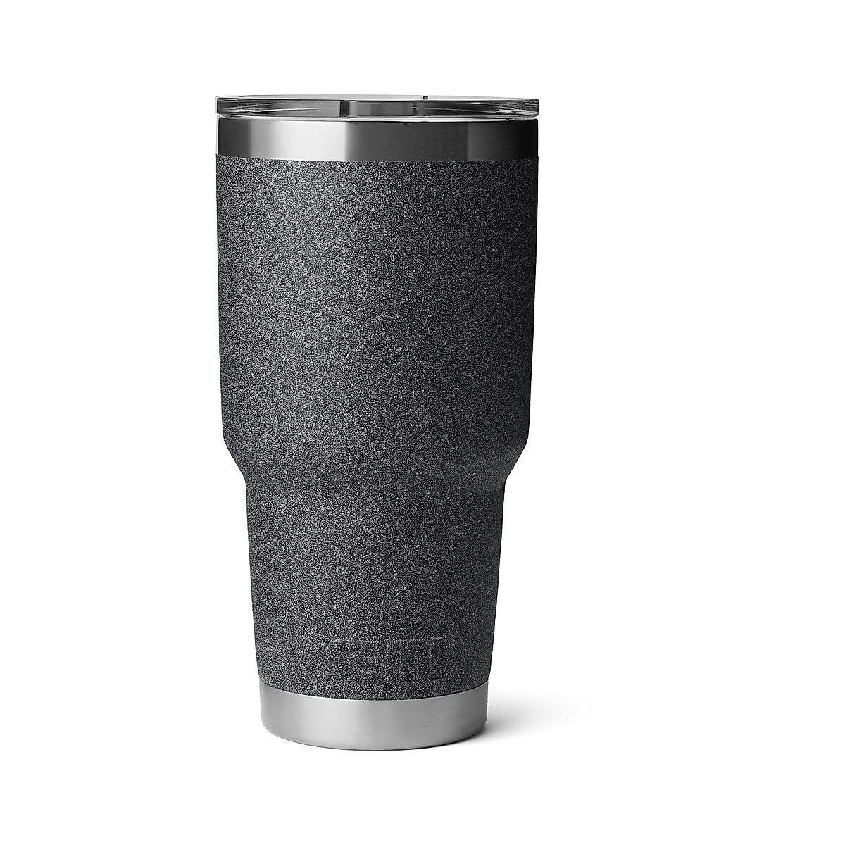 YETI Rambler 30 oz Tumbler, Stainless Steel, Vacuum Insulated with MagSlider Lid, Black Stone