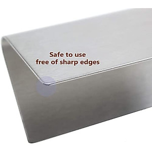 QuliMetal SUS304 Flavor Bars and Grill Burner for Weber Spirit 200 and II 200 Series Grills, Spirit E210, E220, S210, S220 (with Front Control Knobs)