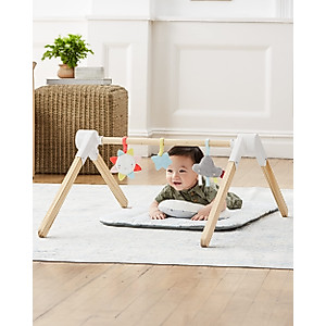 Skip Hop Wooden Baby Gym, Silver Lining Cloud Activity Gym