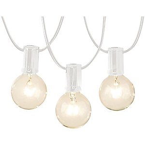 Amazon Basics Patio String Light, 50 Feet, White