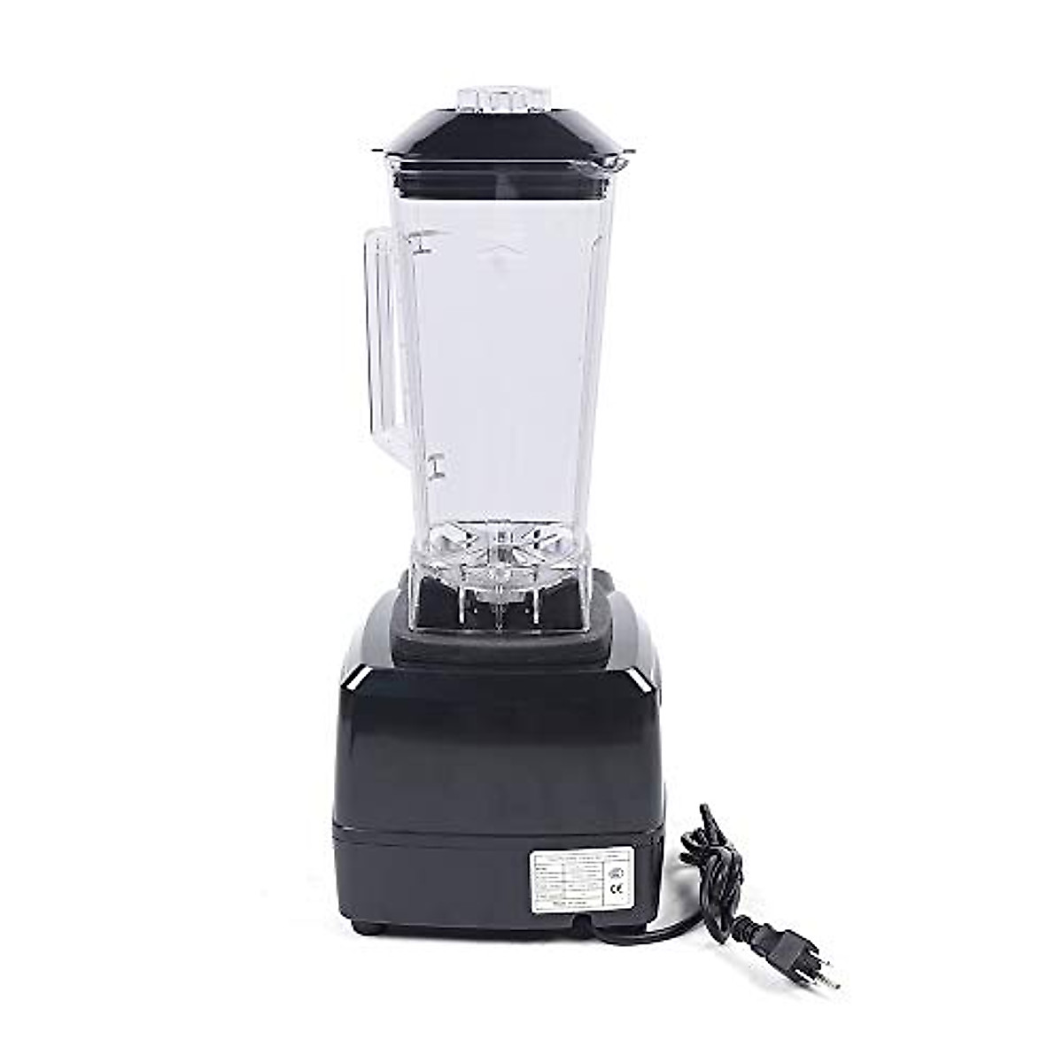 Grade Blender, 2200W Household Grade Blender Mixer, Heavy Duty Professional Power Blender For Shakes, Smoothies, Ice Crushing, Frozen Fruits, Soups, Dry Grinding (Black)