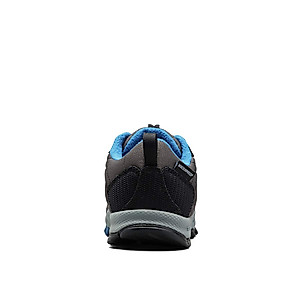 Columbia Childrens Firecamp SLEDDER 3 Waterproof Hiking Shoe, Dark Grey/Royal, 10 US Unisex Little Kid