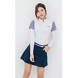 Umilake Womens Golf Cooling Shawl Outdoor Sun Protection Arm Sleeves White